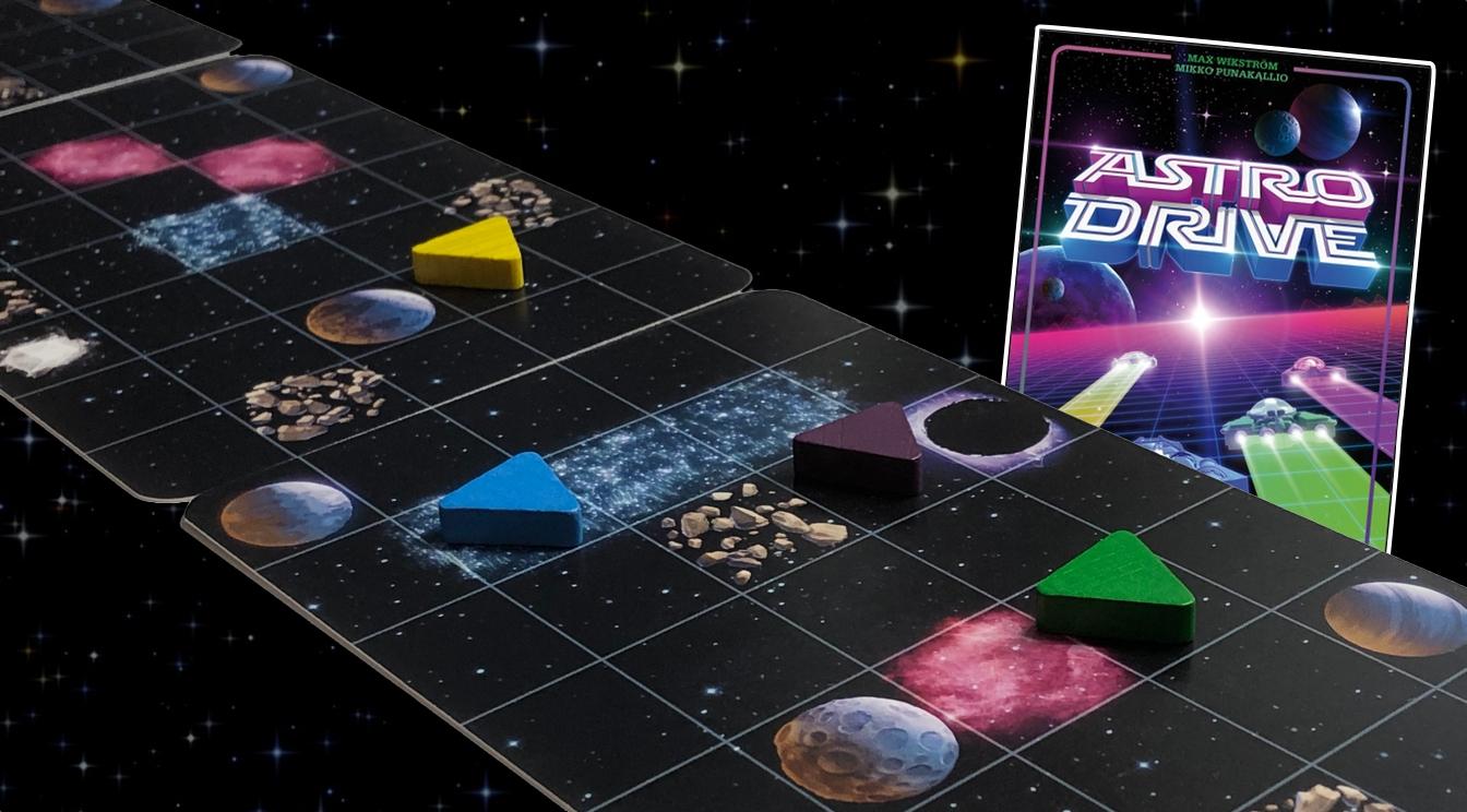 Astro Drive -korttipelin arvostelu ＞ Lautapeliopas