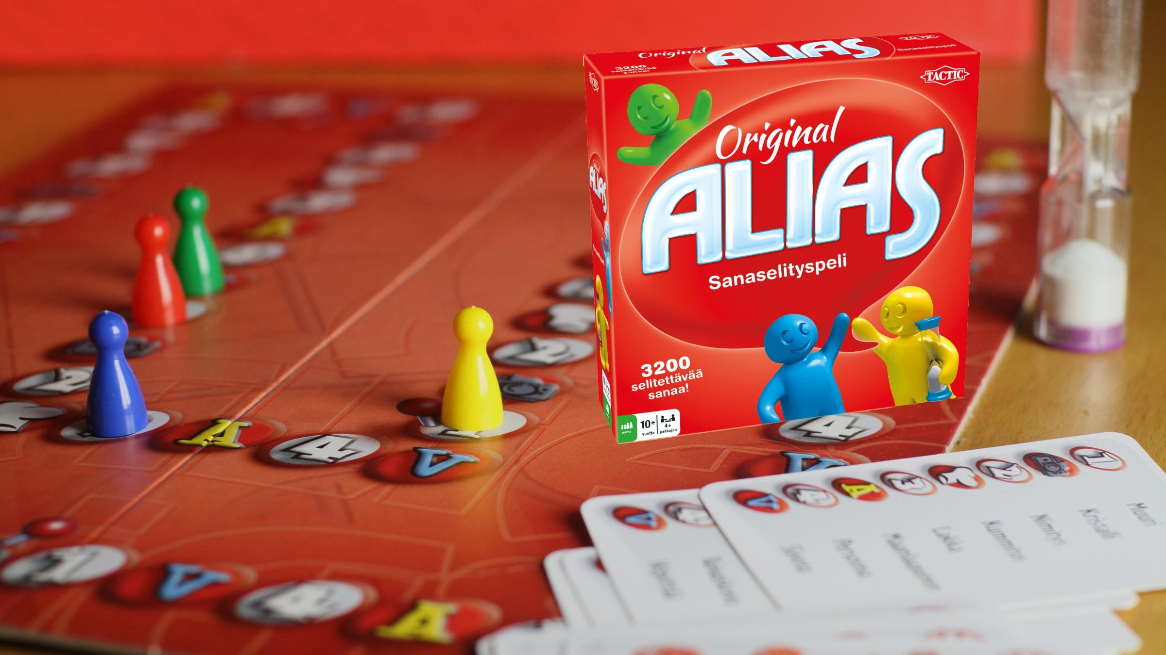 Alias -partypelin arvostelu ＞ Lautapeliopas