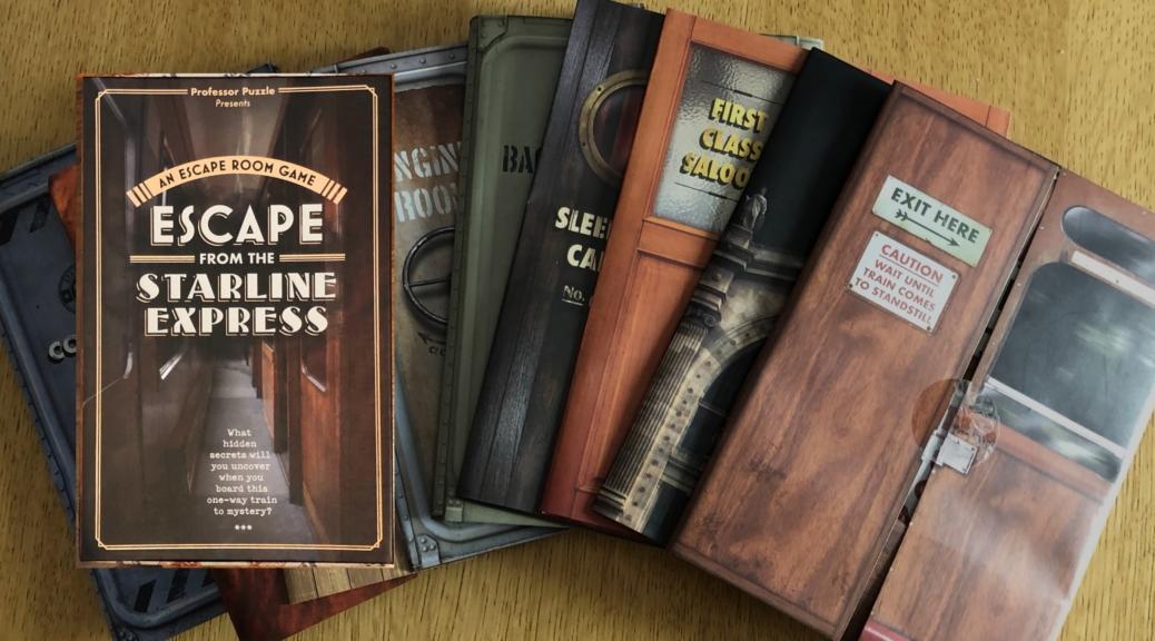 Escape from the Starline Express -pakopelin arvostelu ＞ Lautapeliopas