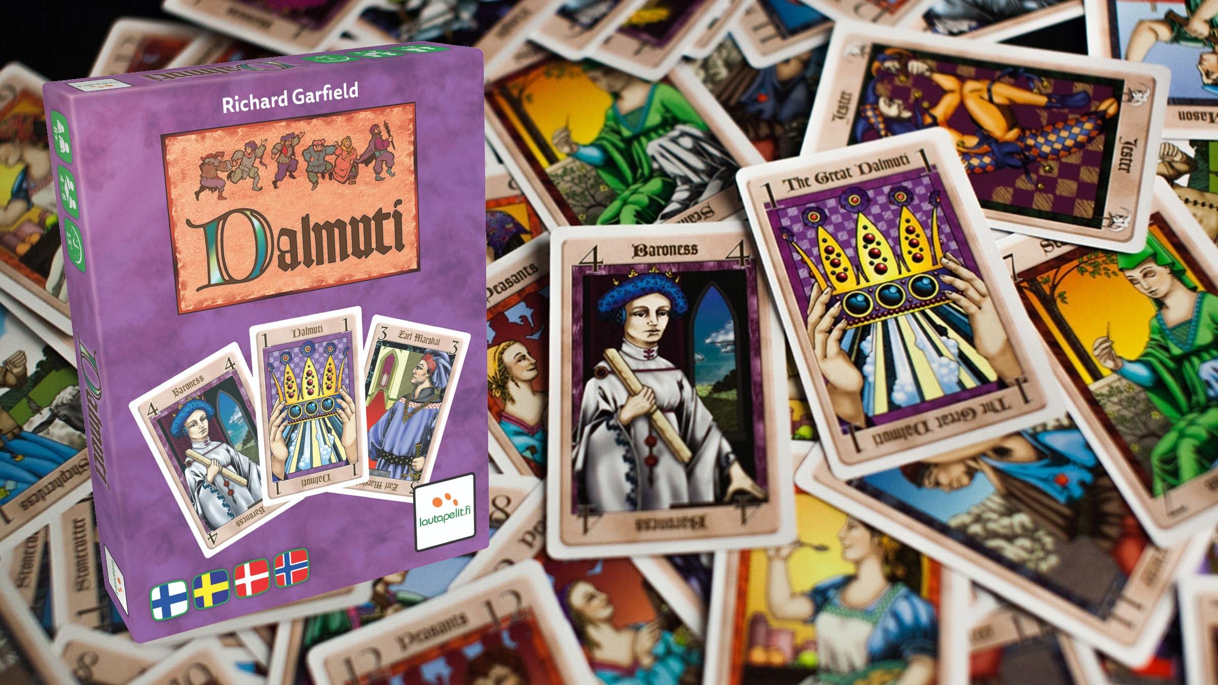 The Great Dalmuti -korttipelin arvostelu ＞ Lautapeliopas