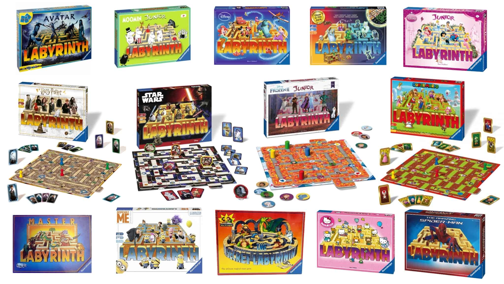 Muuttuva labyrintti -lautapelin arvostelu ＞ Lautapeliopas