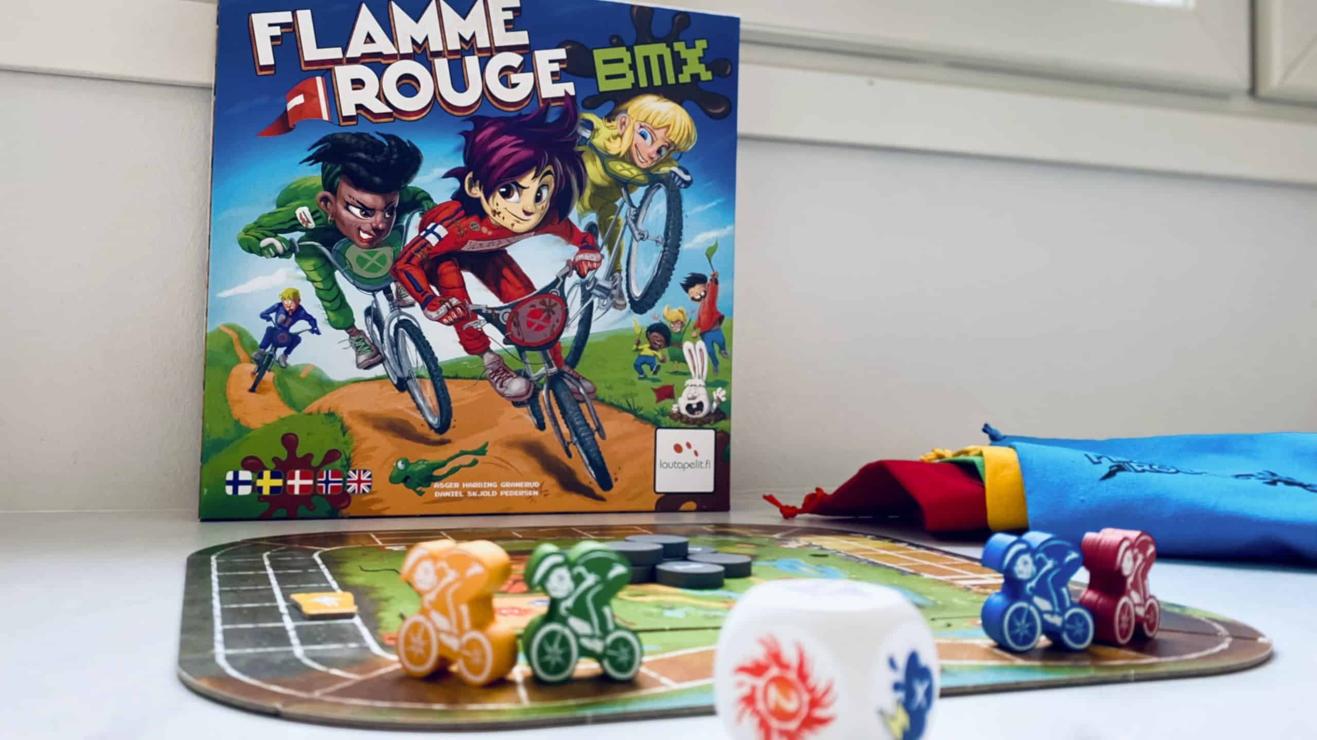 Flamme Rouge BMX -lautapelin arvostelu ＞ Lautapeliopas